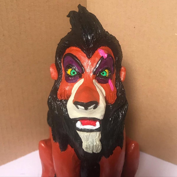 The Lion King Scar Mask - Etsy