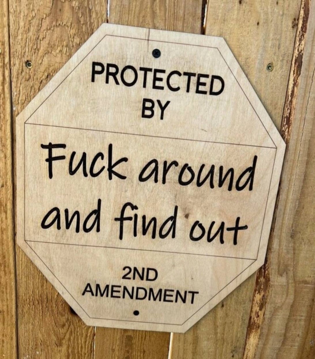FAAFO Mounted Sign - Etsy
