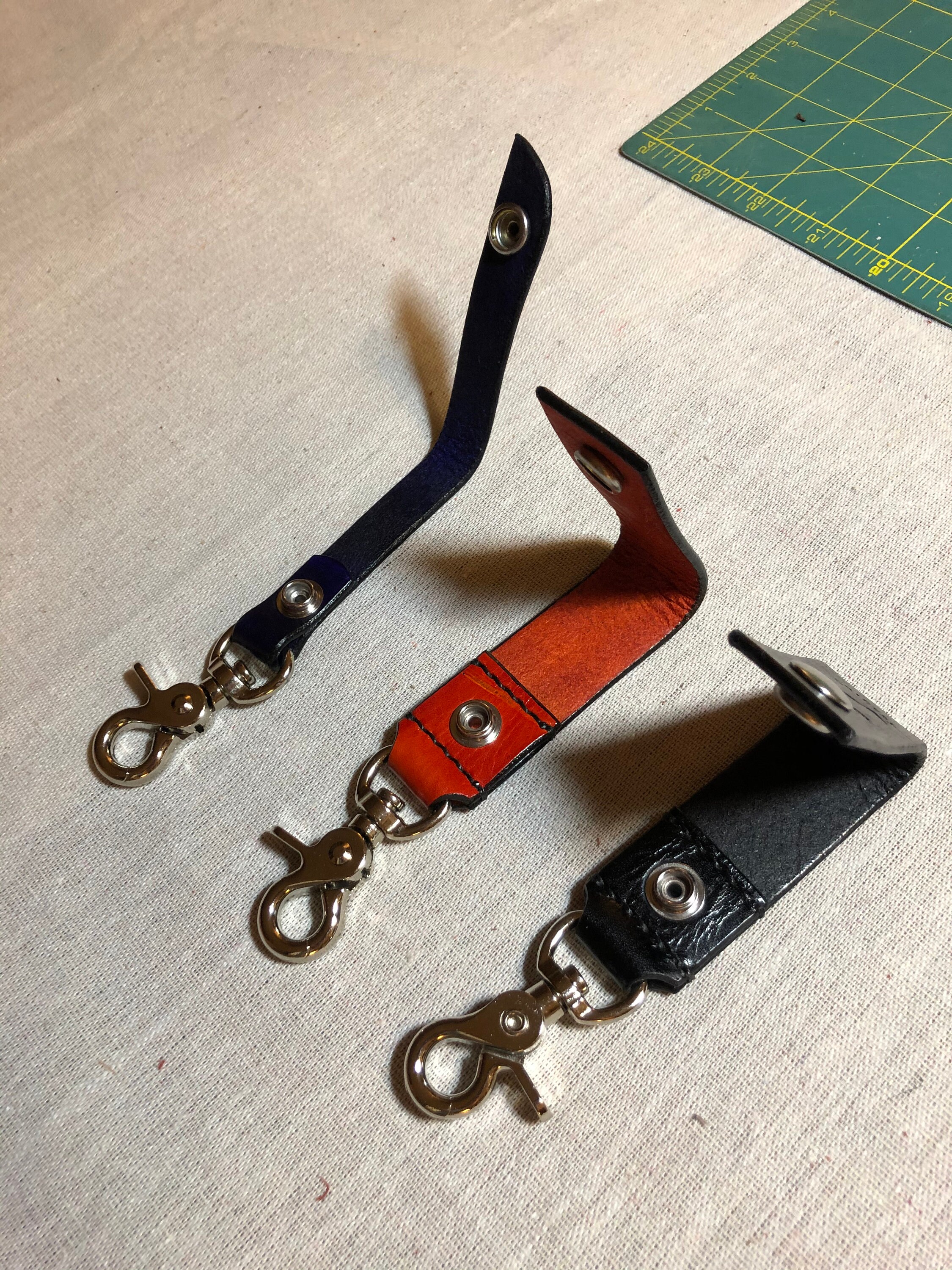 Assorted Key Holder Belt Loop / Keyfob Key Holder - Etsy