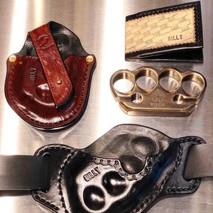Brass Knuckles Holster (holster Only) - Custom Made - Please Read and ...