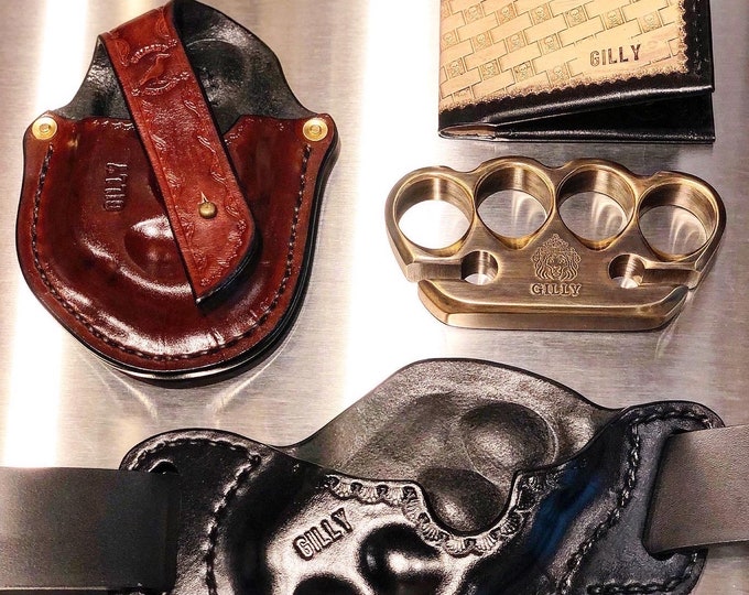 Brass Knuckles Holster (holster Only) - Custom Made - Please Read and ...
