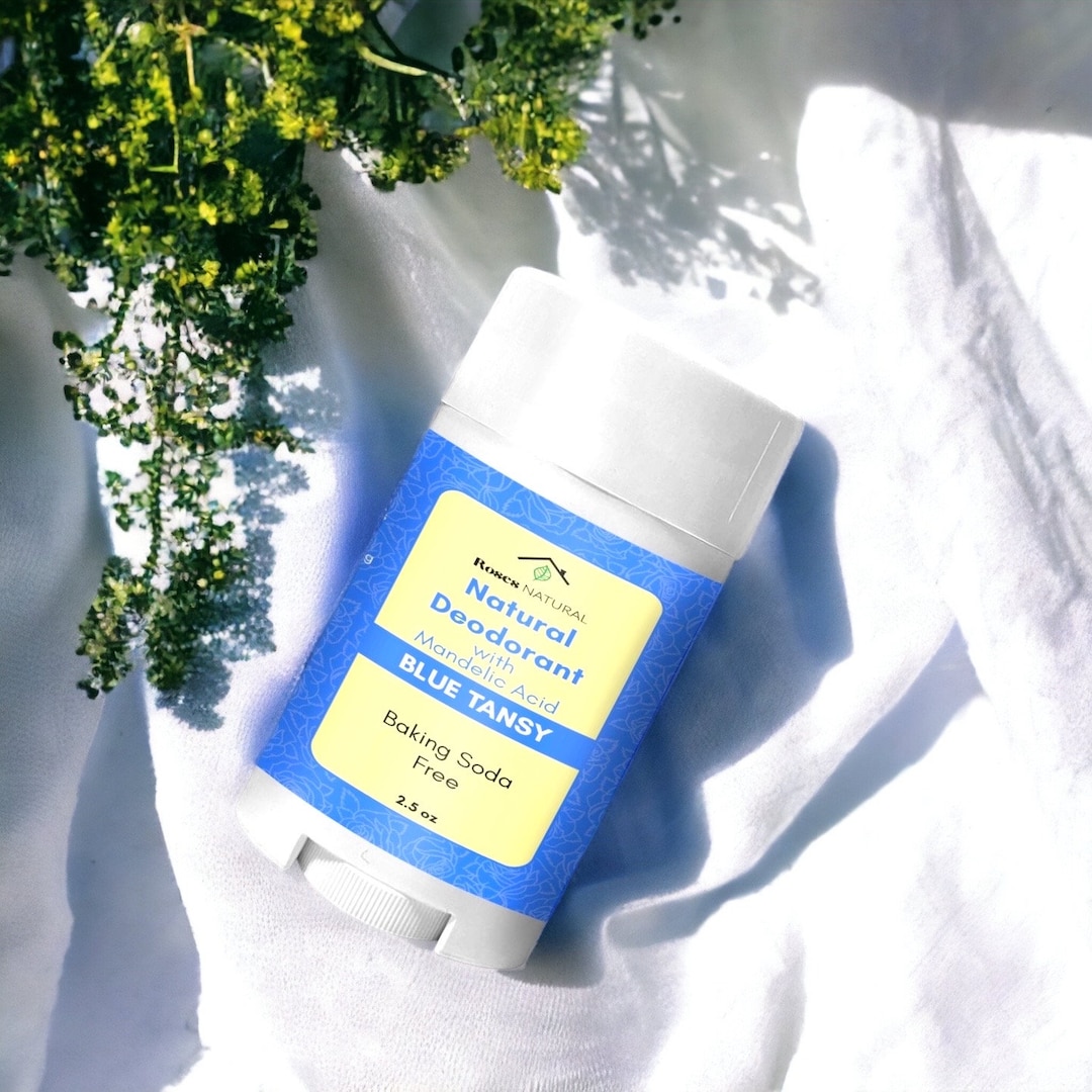 Natural Deodorant With Mandelic Acid Baking Soda Free Lavender Rose