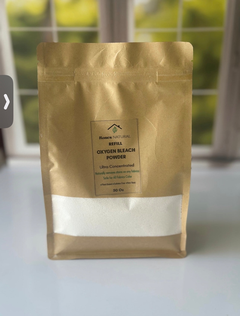 Natural Oxygen Bleach Powder: Eco-friendly Stain Remover - Etsy