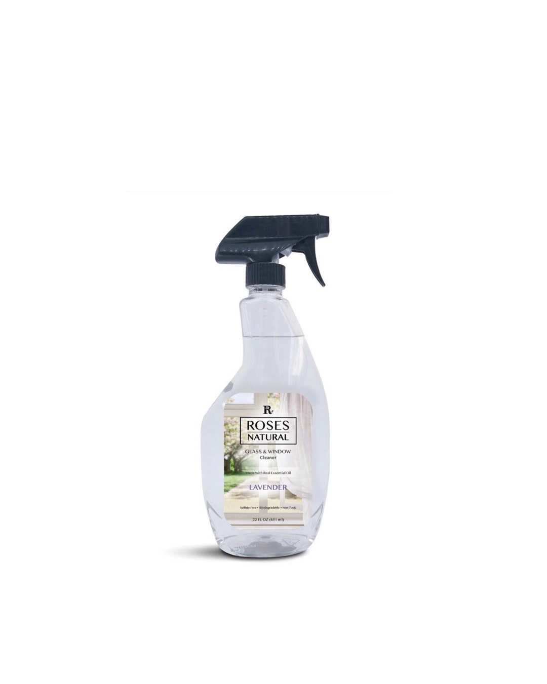 Roses Natural Glass Cleaner - Lavender - Etsy