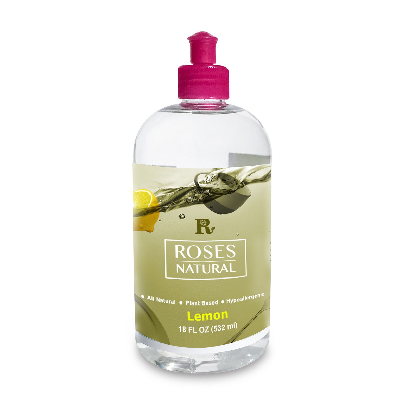 Lemon Dish Soap, Pure Natural Dish Soap, Organic Home Cleaner, Vegan ...