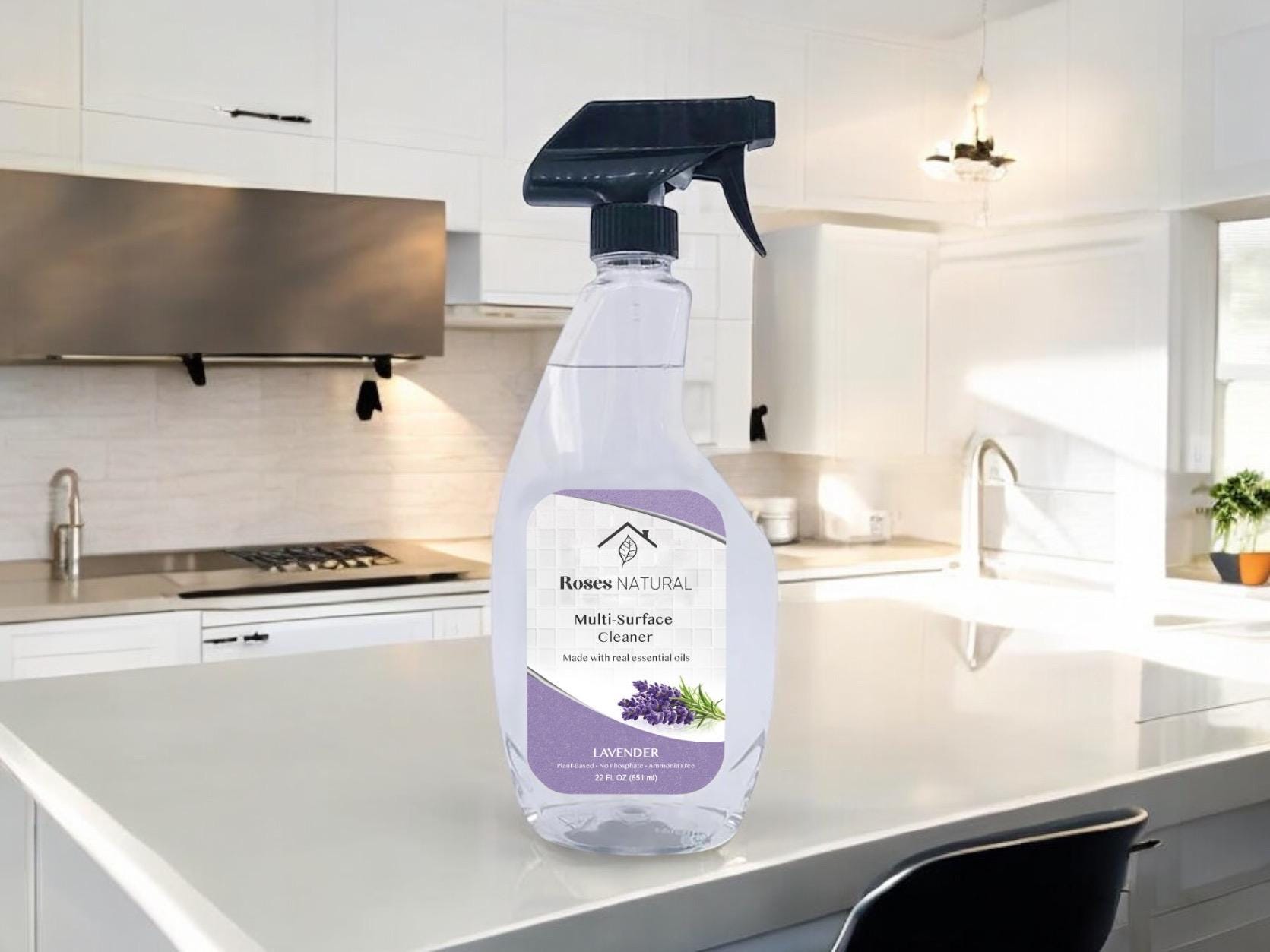 Roses Natural Multi-surface Cleaner - Lavender - Etsy