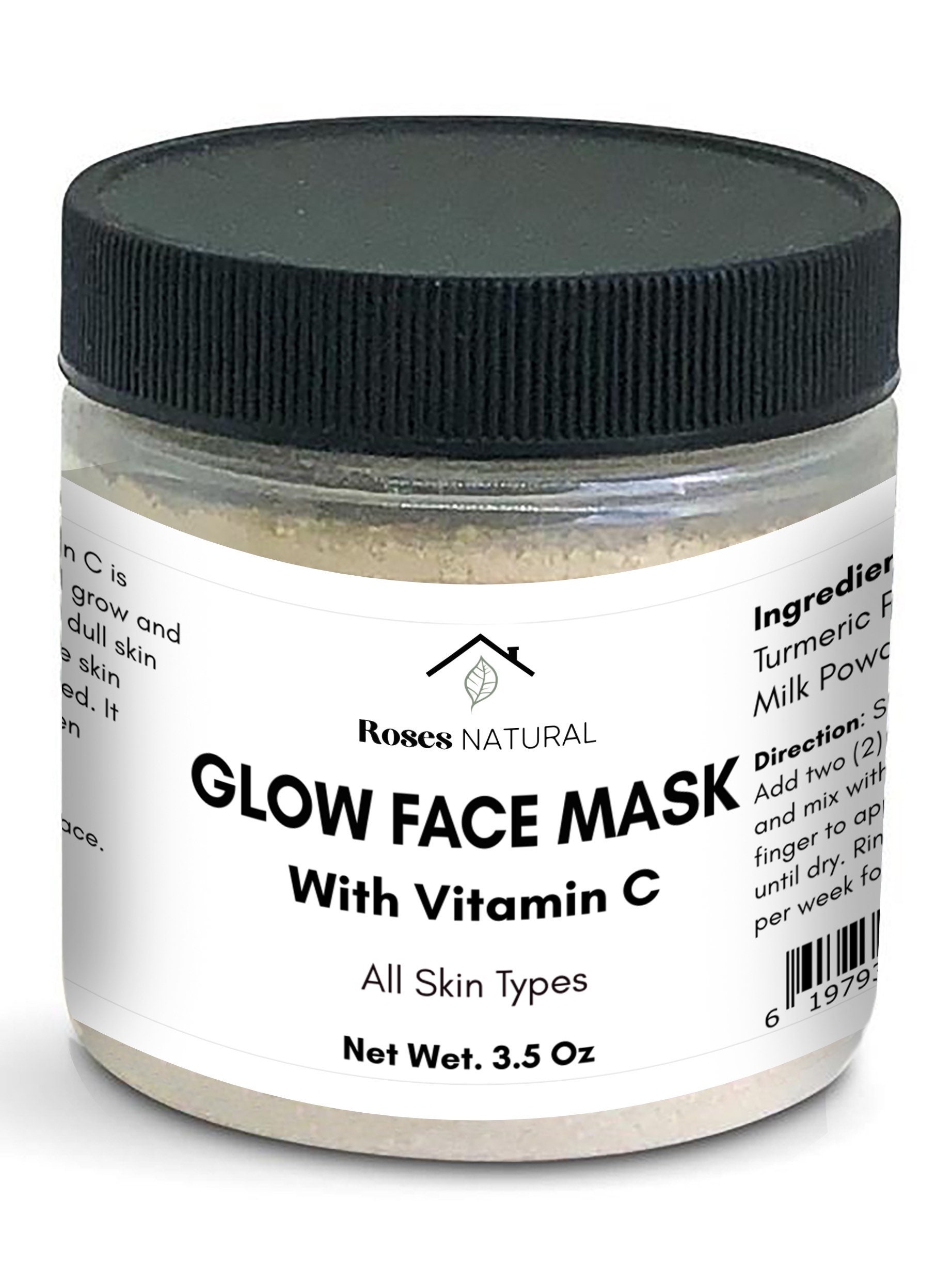Glow Face Mask With Vitamin C 3.5 Oz | Etsy