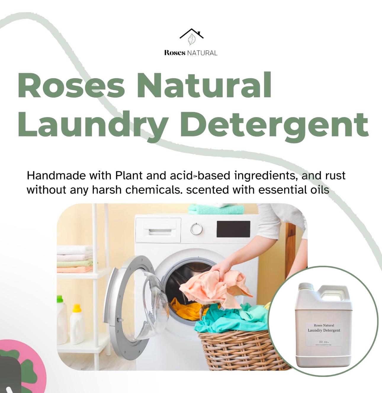 Patchouli Scented Natural Laundry Detergent - 32 Oz - Etsy