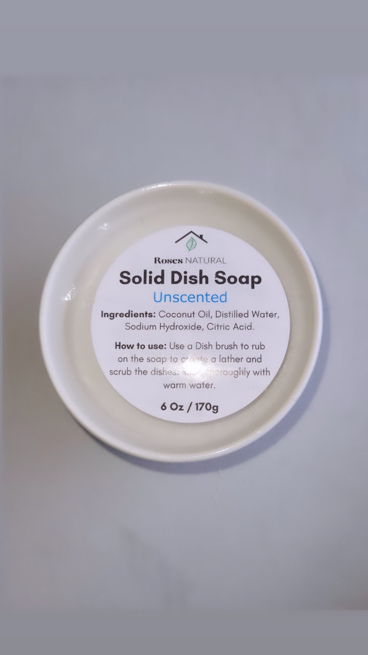 Solid Dish Soap| Dish Soap Bar| Natural Dish Soap| Eco-friendly Soap ...