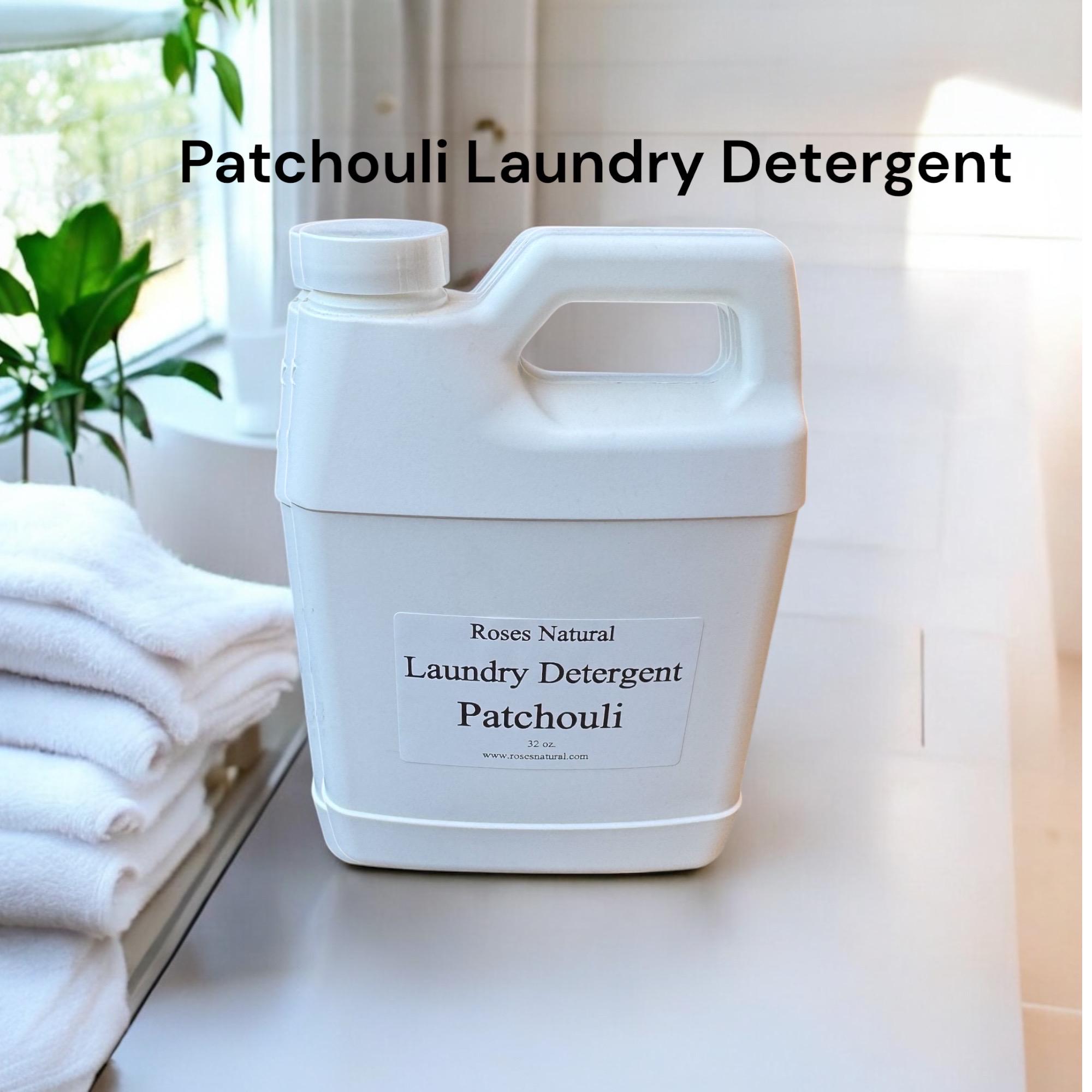 Patchouli Scented Natural Laundry Detergent - 32 Oz - Etsy