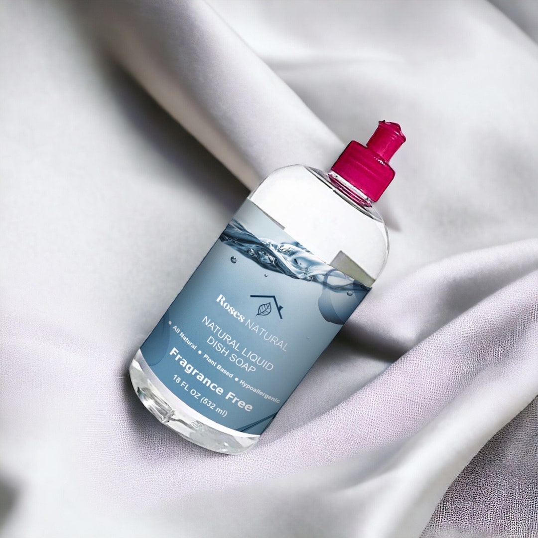 Fragrance-free Dish Soap, Pure Natural Dish Soap, Organic Home Cleaner ...