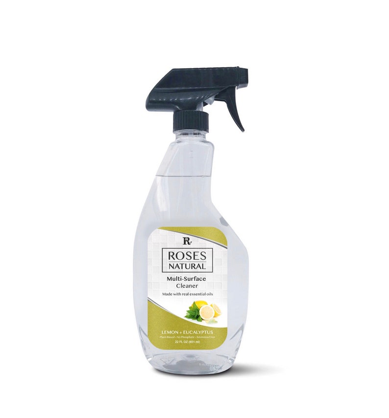 Roses Natural Multi-surface Cleaner - Lemon + Eucalyptus - Etsy