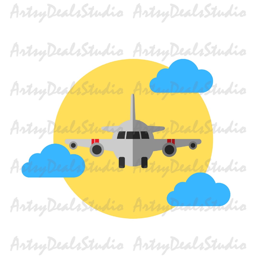 Airplane PNG , Airplane Sublimation Designs Downloads , Digital ...