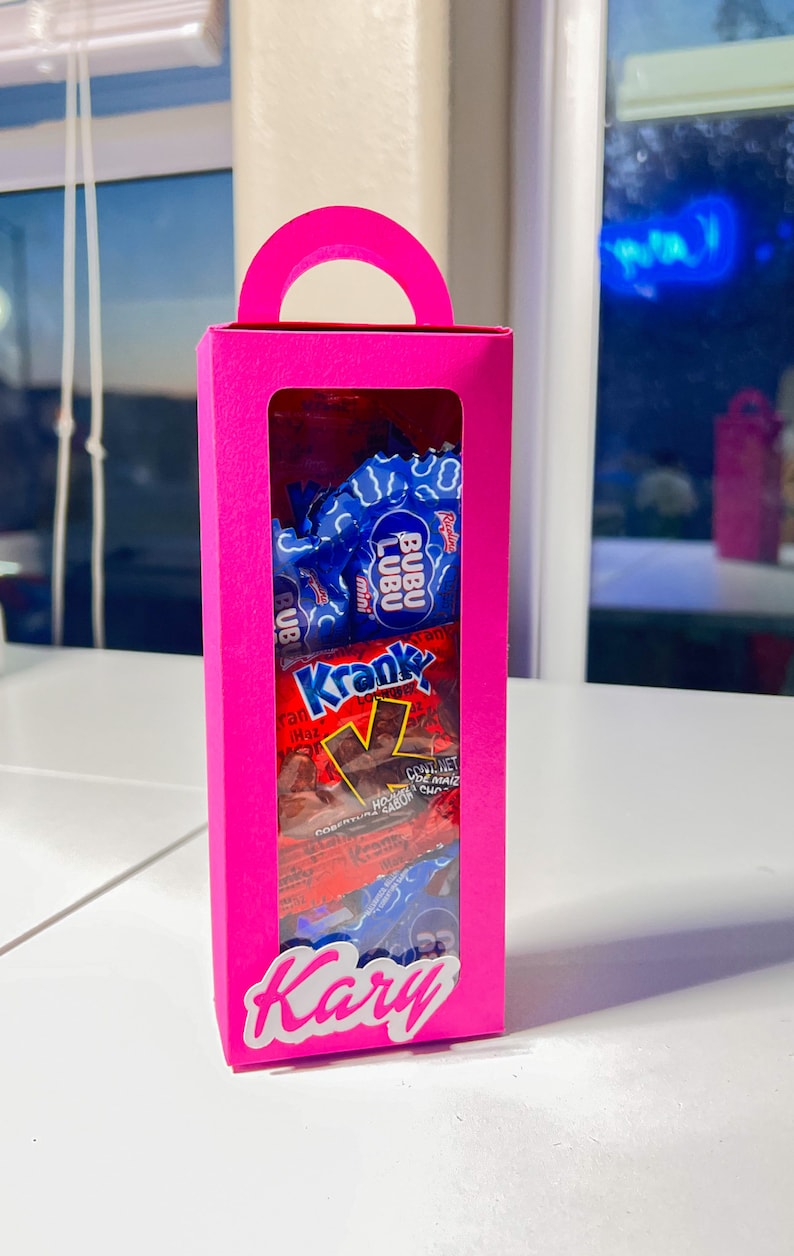 BOX Template SVG - Digital Download, Gift Box, Box Favor, Tall Box ...