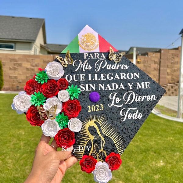 Mexican Graduation Cap Topper - Etsy