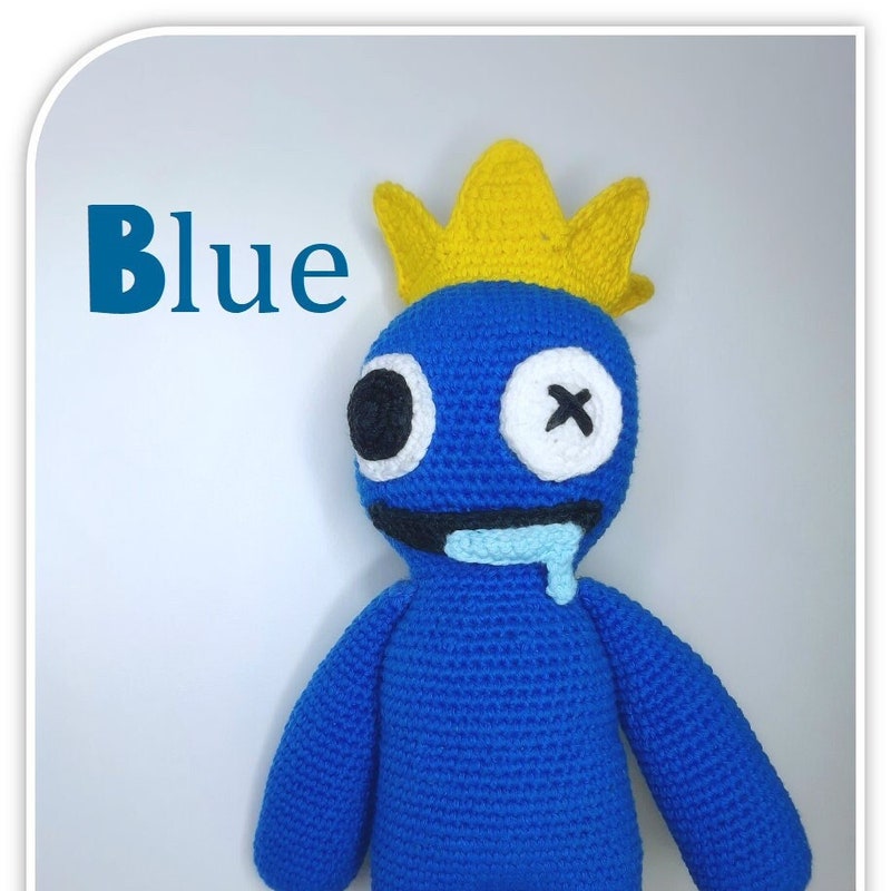 Rainbow Friends Crochet - Etsy