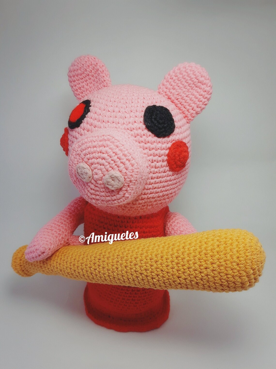 Piggy Roblox Amigurumi Pattern Español/English - Etsy España