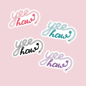 Yee Haw Sticker, Small Town Romance, Cowboy Romance, Bookish Sticker ...