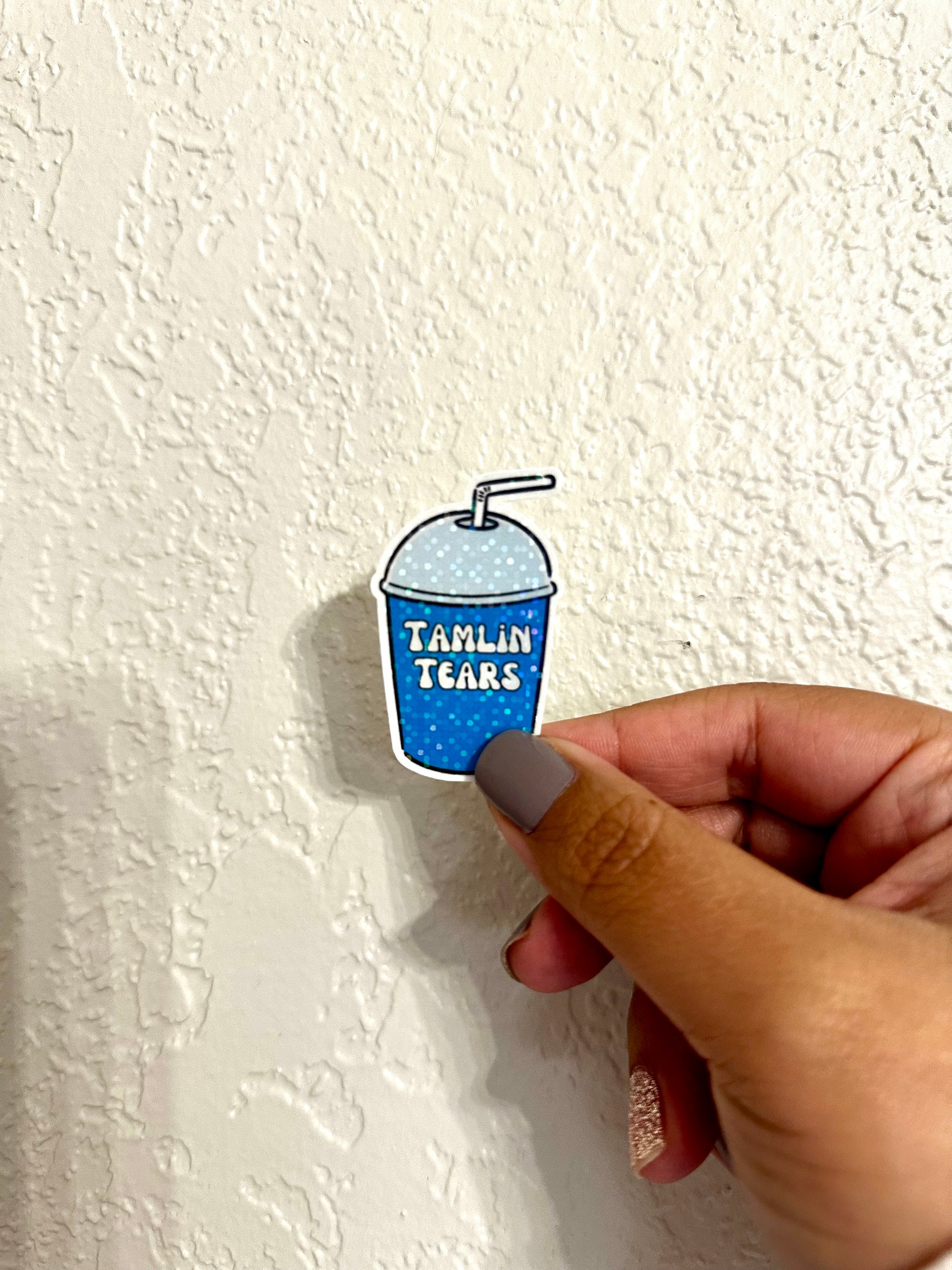 Tamlin Tears Sticker, Holographic Sticker, Bookish Sticker, a Court of ...