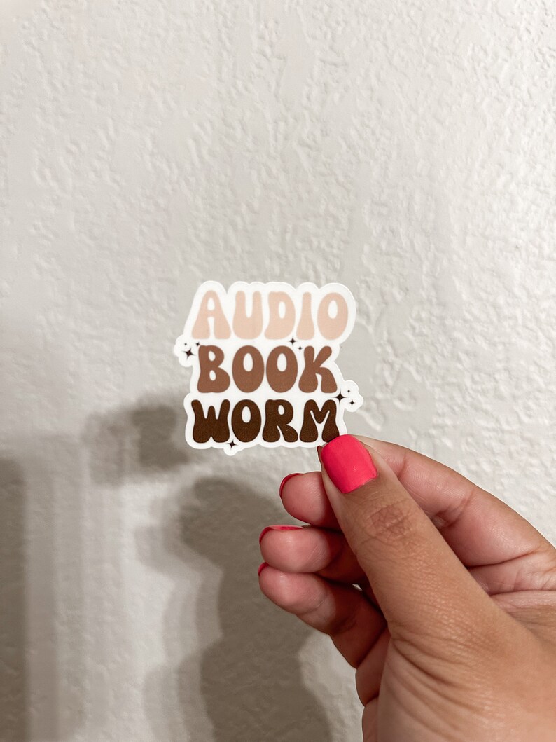 Audio Book Work Sticker, Booktok, Romance Reader, Dark Romance ...