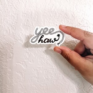 Yee Haw Sticker, Small Town Romance, Cowboy Romance, Bookish Sticker ...