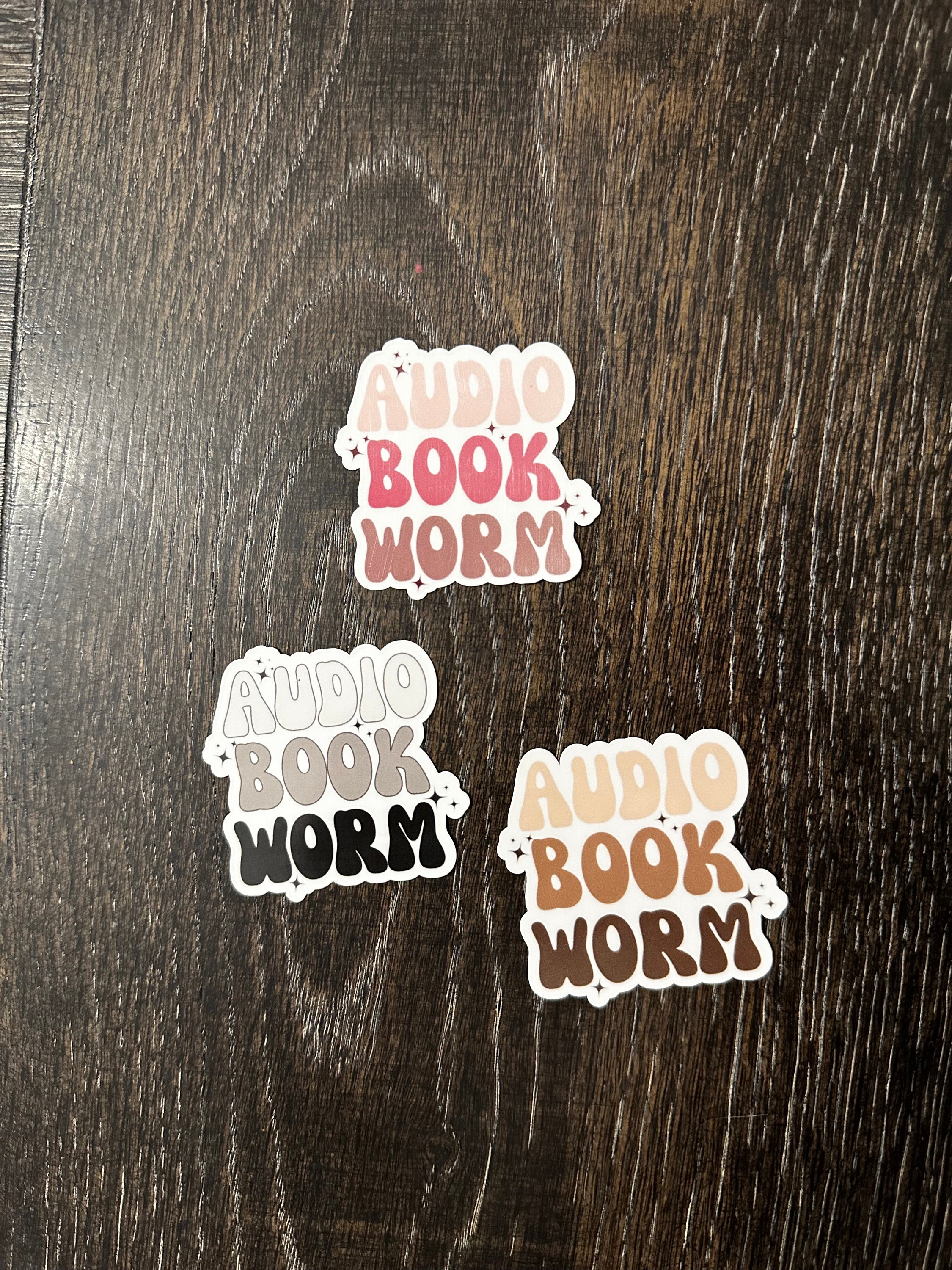 Audio Book Work Sticker, Booktok, Romance Reader, Dark Romance ...