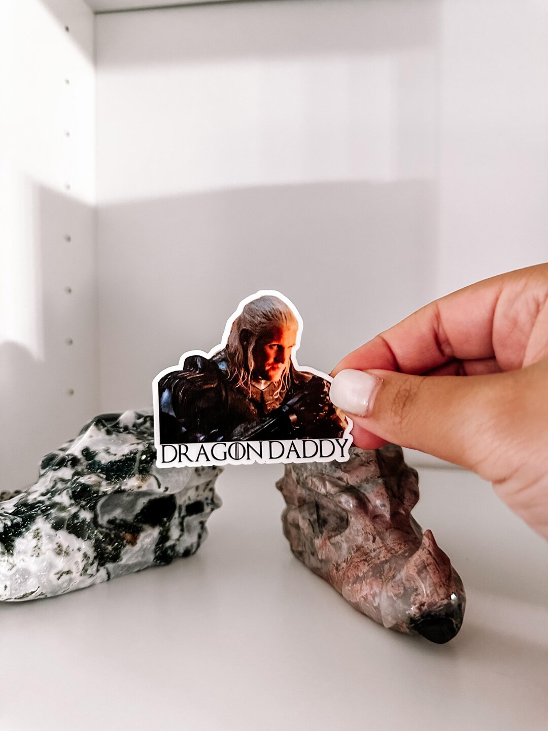 Daemon Targaryen Dragon Daddy Sticker, House of Dragon, Waterproof ...