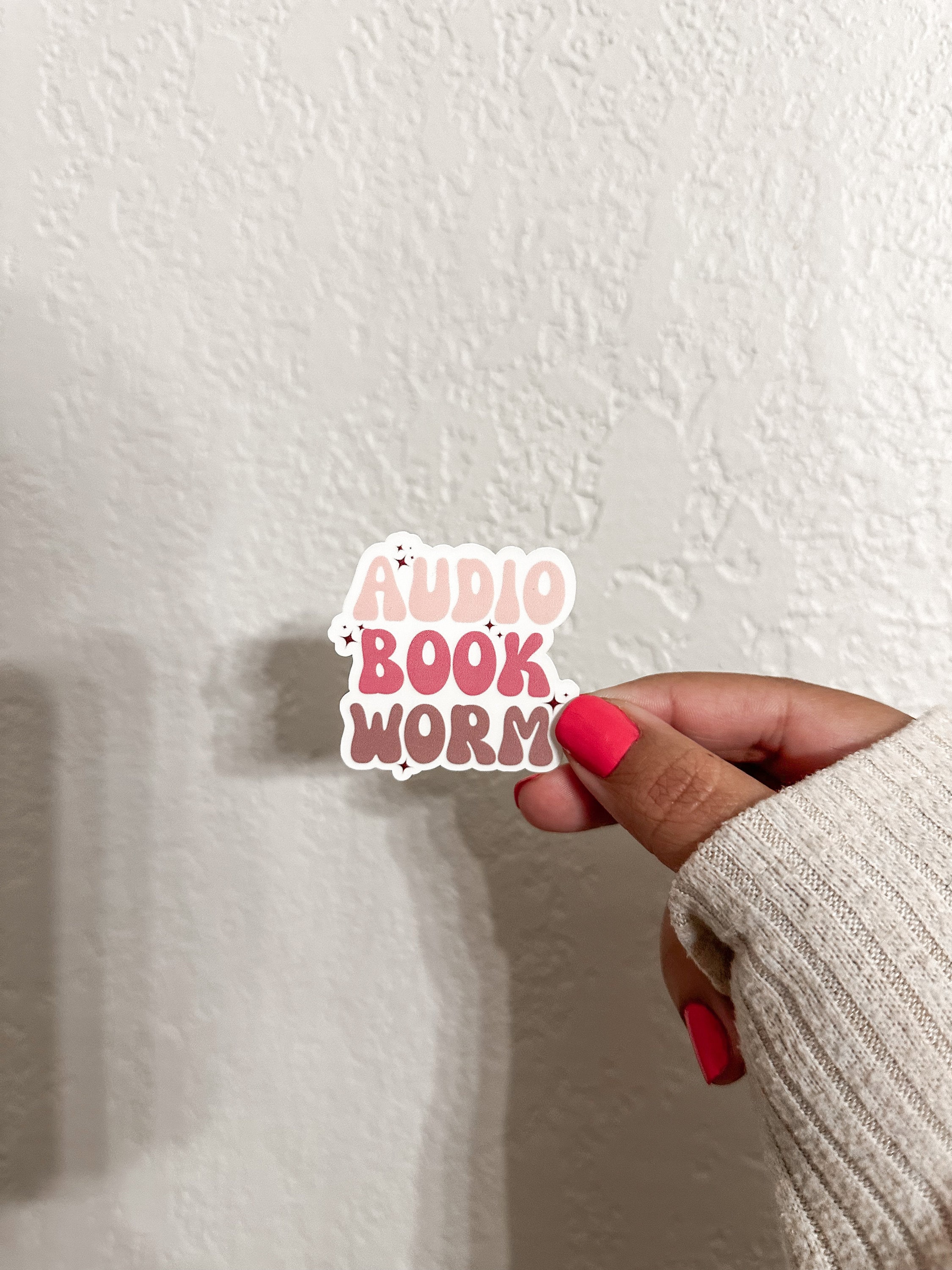 Audio Book Work Sticker, Booktok, Romance Reader, Dark Romance ...