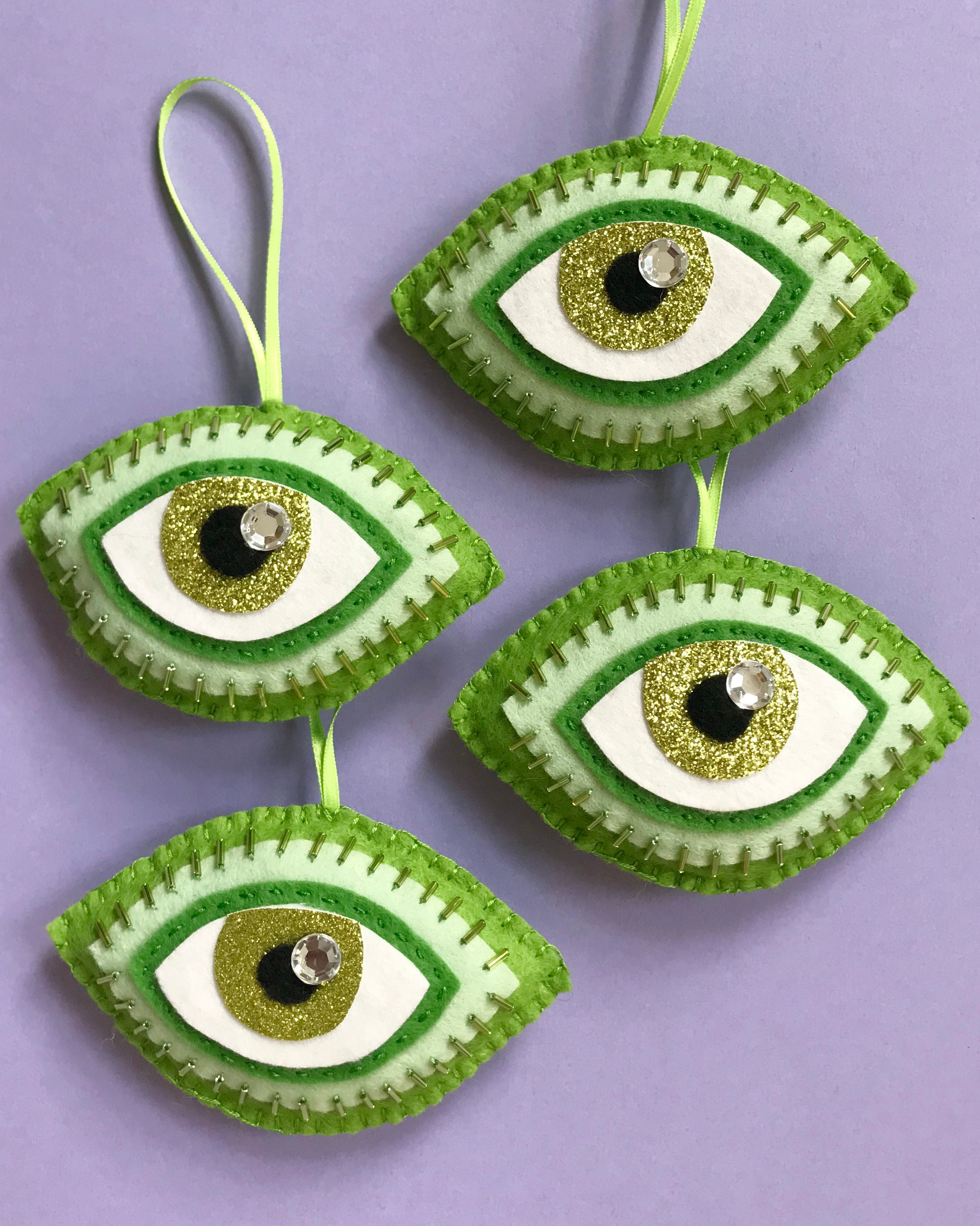Felt Eye Decoration - Etsy
