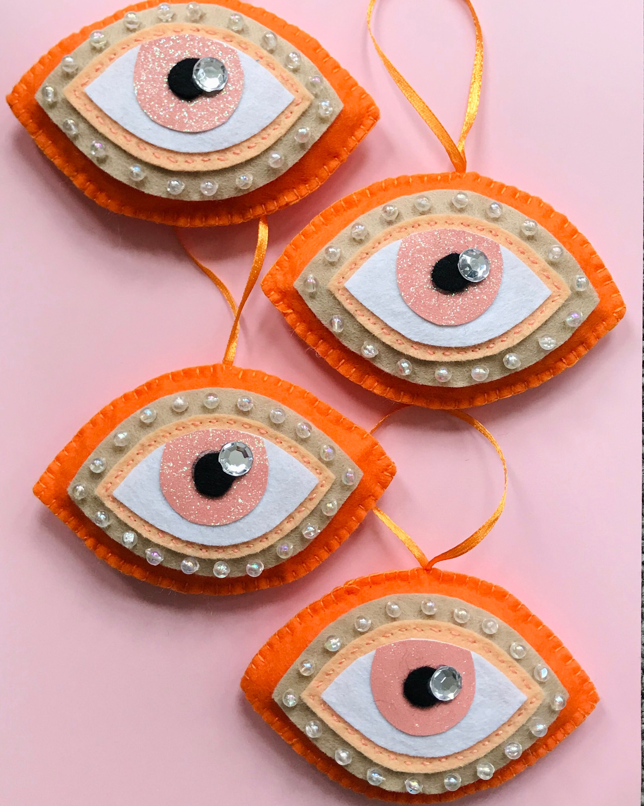 Felt Eye Decoration - Etsy