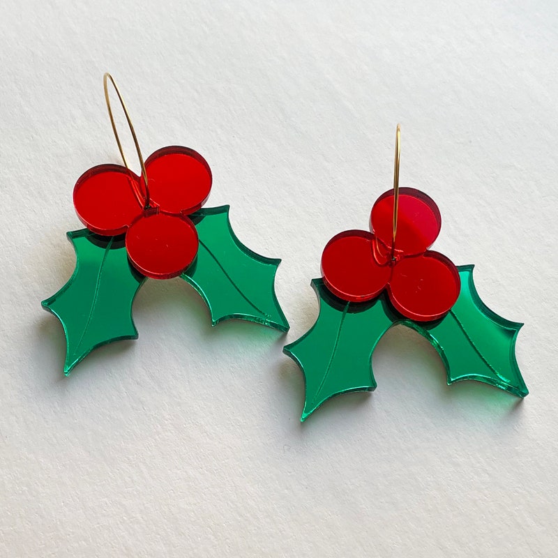 Holly Earrings - Etsy