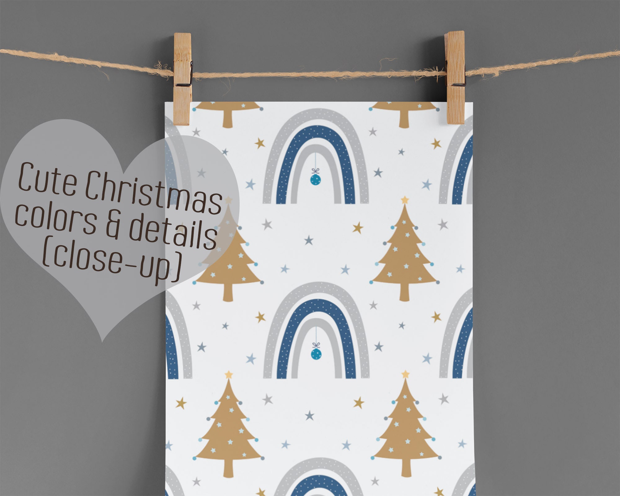 Christmas Digital Paper Festive Season Christmas Colors Cute Christmas ...