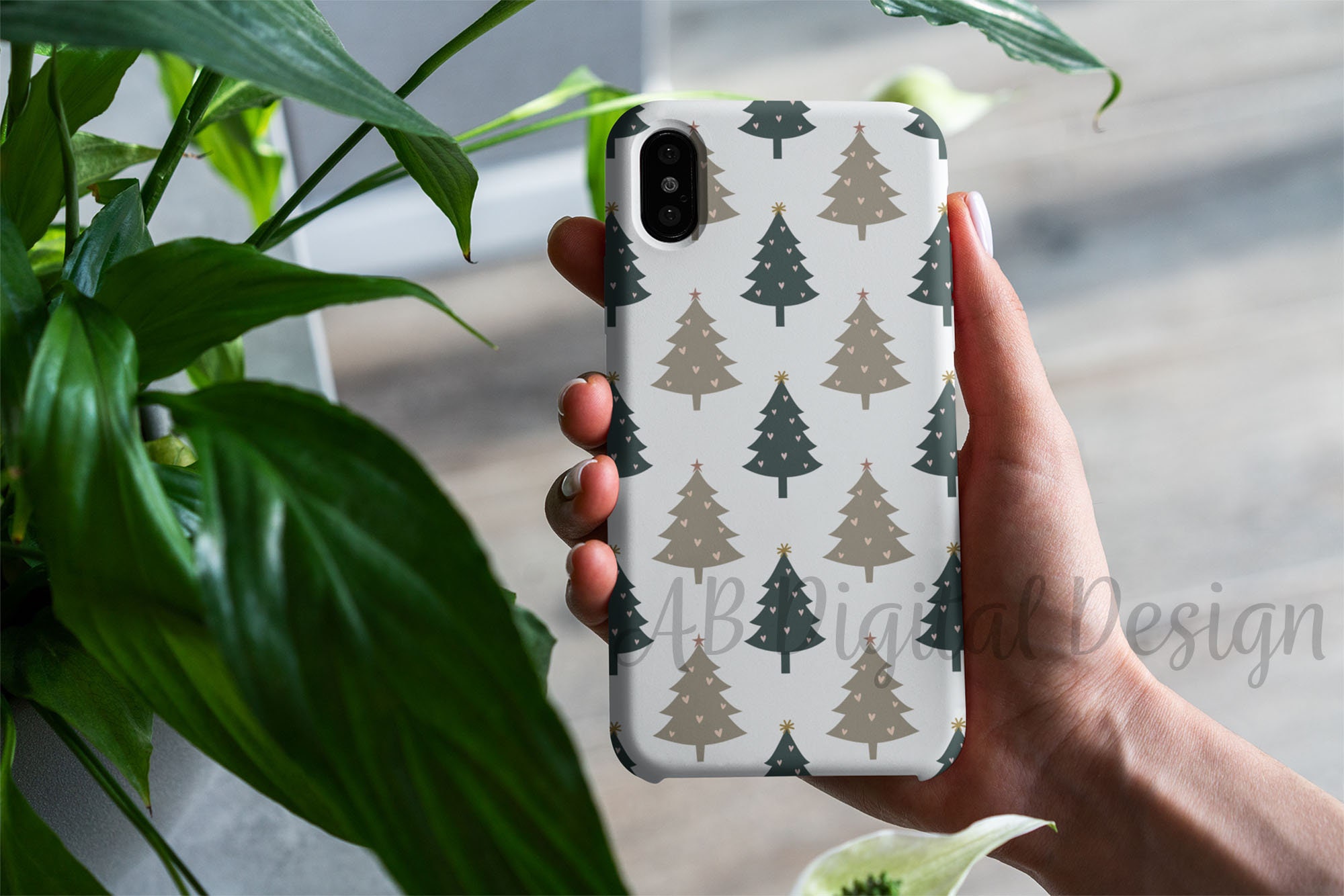 Christmas Digital Paper Festive Season Christmas Colors Cute Christmas ...