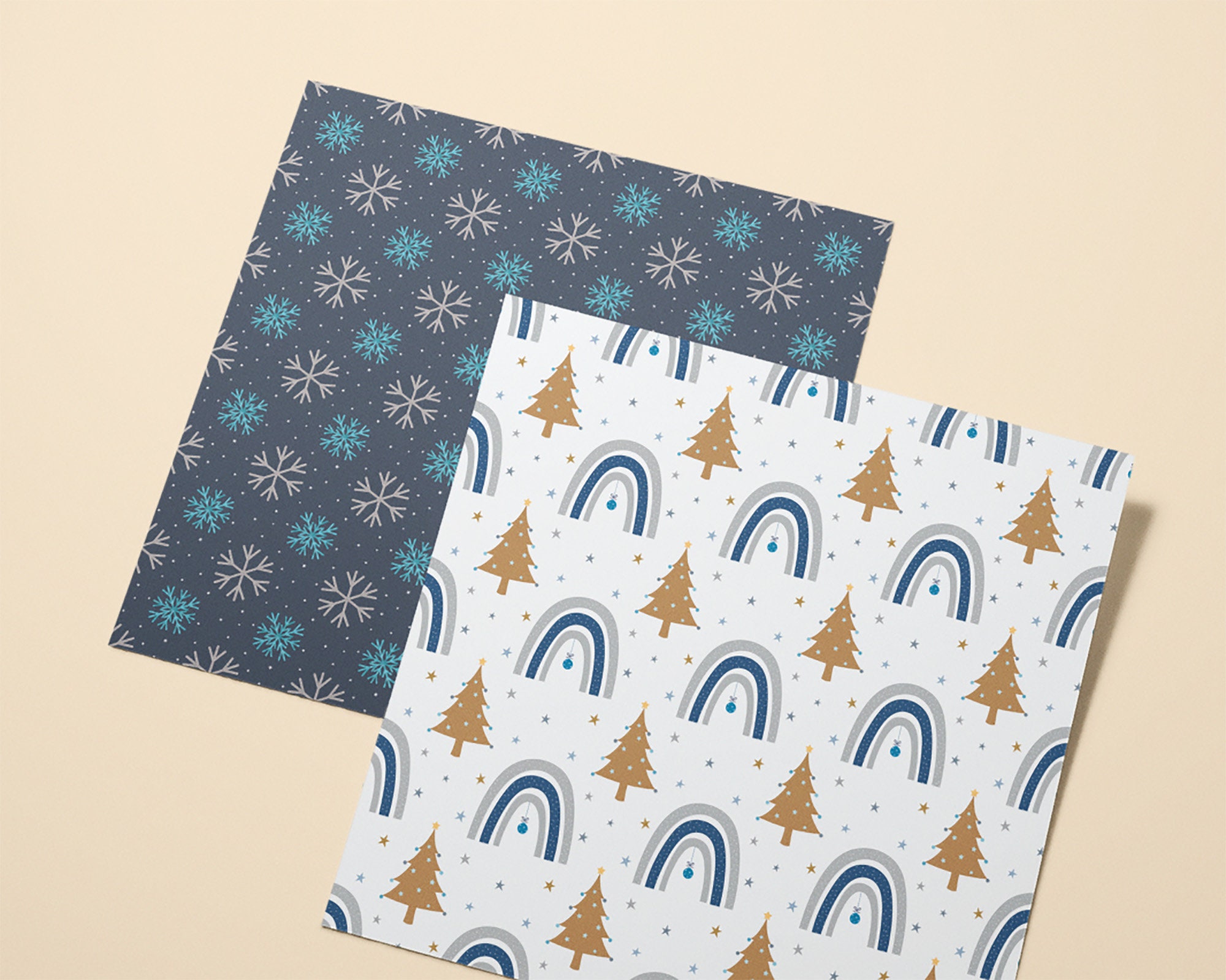 Christmas Digital Paper Festive Season Christmas Colors Cute Christmas ...