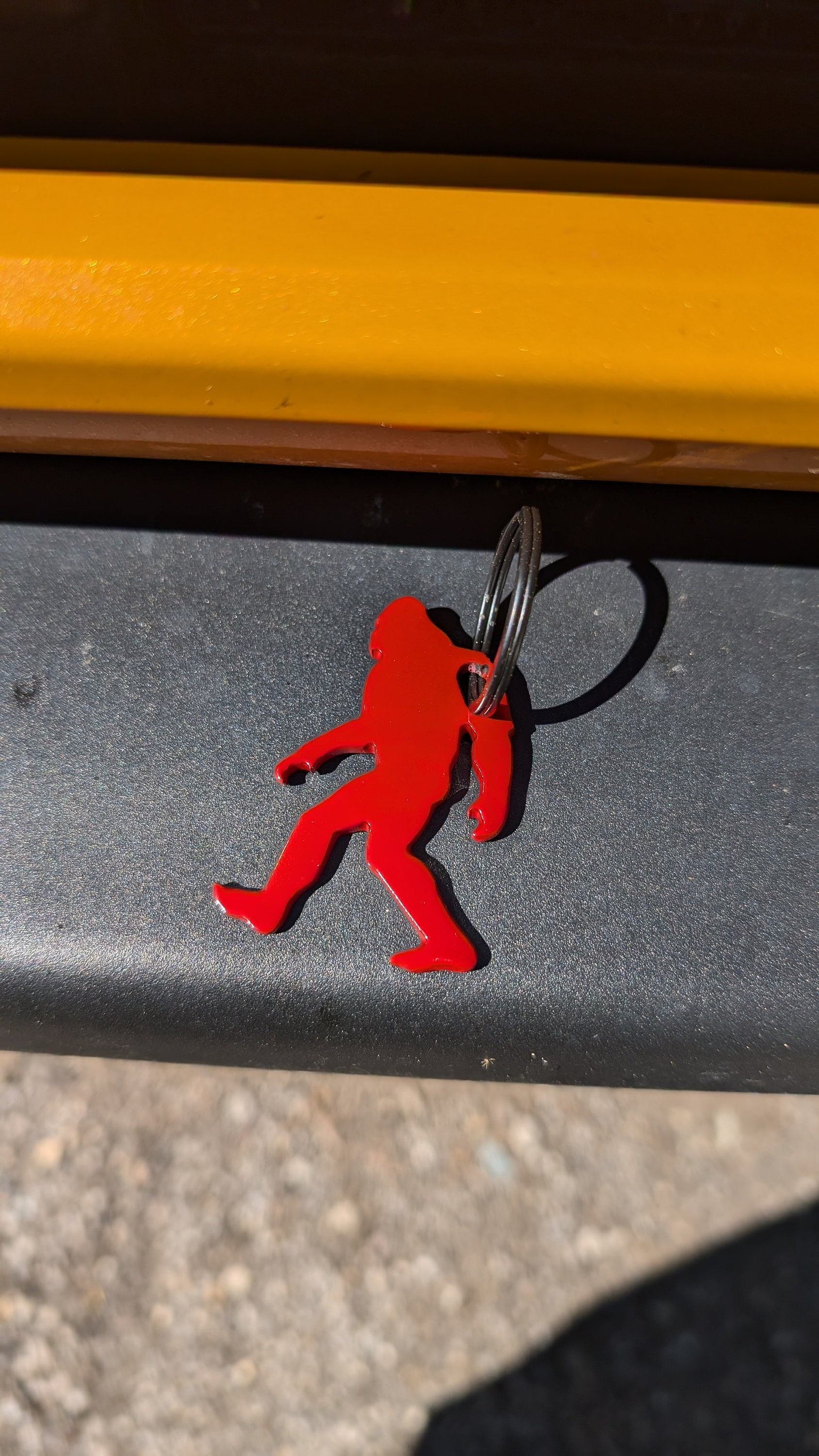 Sasquatch Keychain, Take the Legend of Bigfoot With You. - Etsy