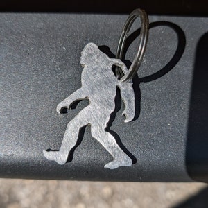 Sasquatch Keychain, Take the Legend of Bigfoot With You. - Etsy