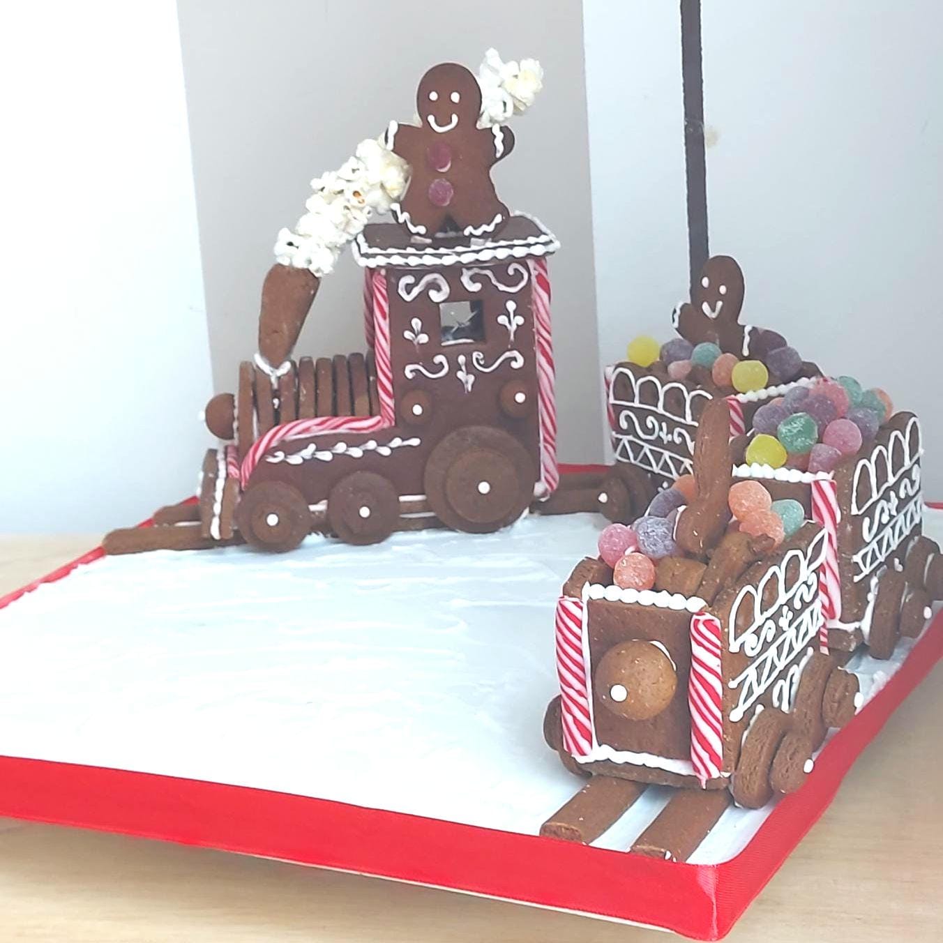 Polar Express Gingerbread Train Template: Digital Download With Recipes ...