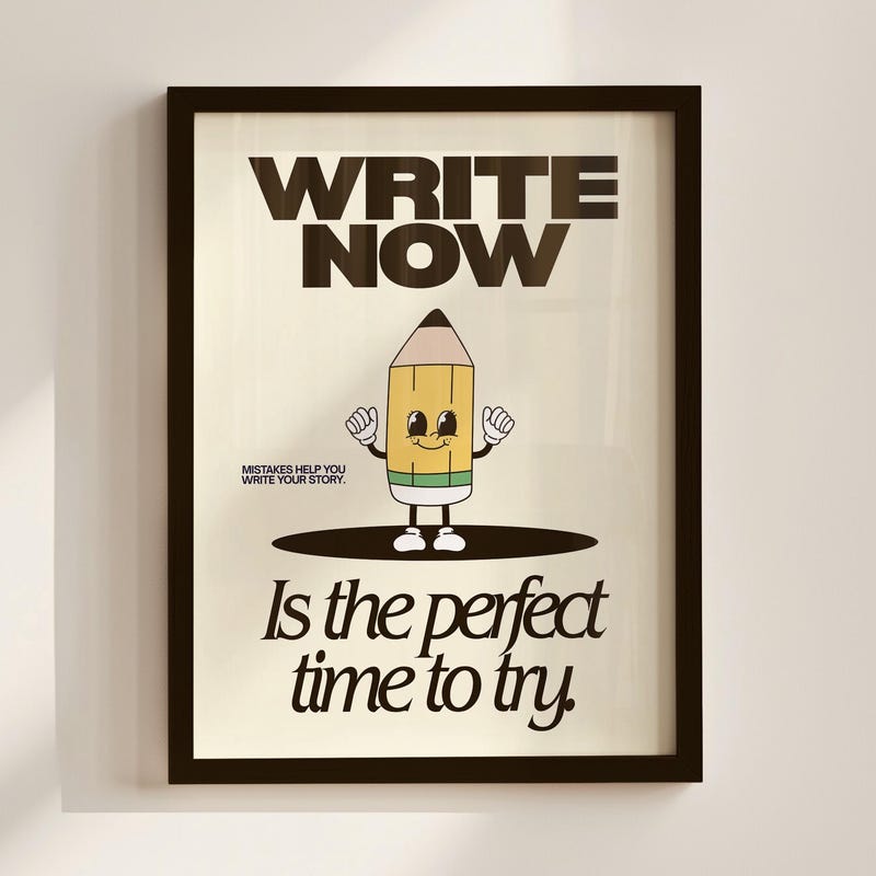 Writing Poster - Etsy