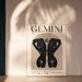 Gemini Zodiac Goddess Wall Art Poster/printable Zodiac Art/printable ...