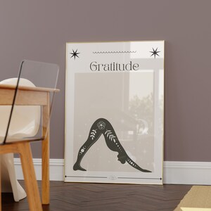 Yoga Pose Mantra Series Wall Art Set of 3/yoga Pose Art Poster/art for ...