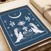 Blue Moon Goddesses Art Print - Feminine Energy Art -spirituality ...