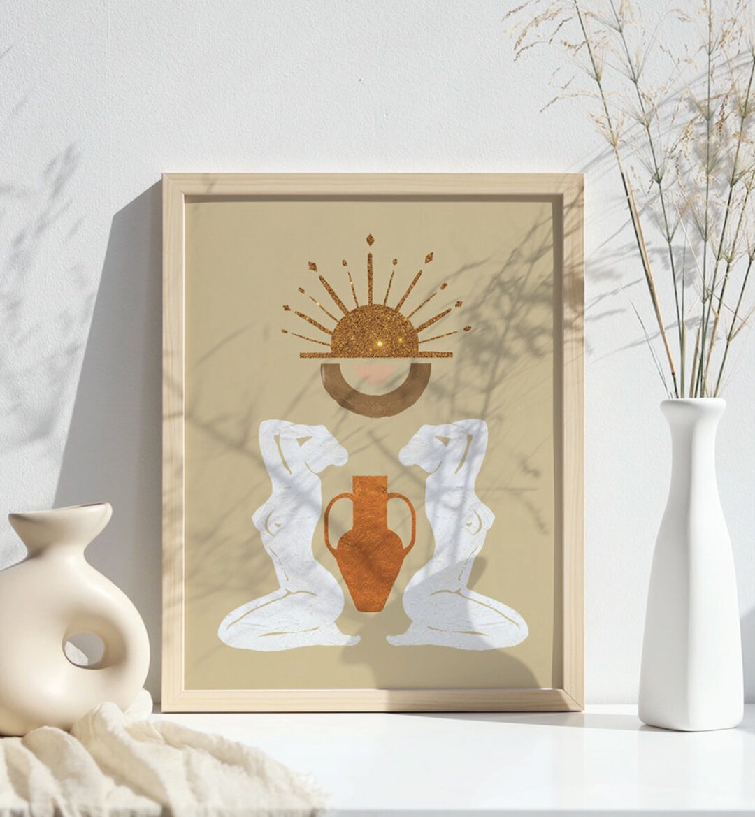 Goddess Print/boho Wall Art/esoteric Wall Art/boho Home Decor/ Mystical ...