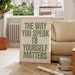 The Way You Speak to Yourself Matters Poster -printable Wall Art - Sage ...