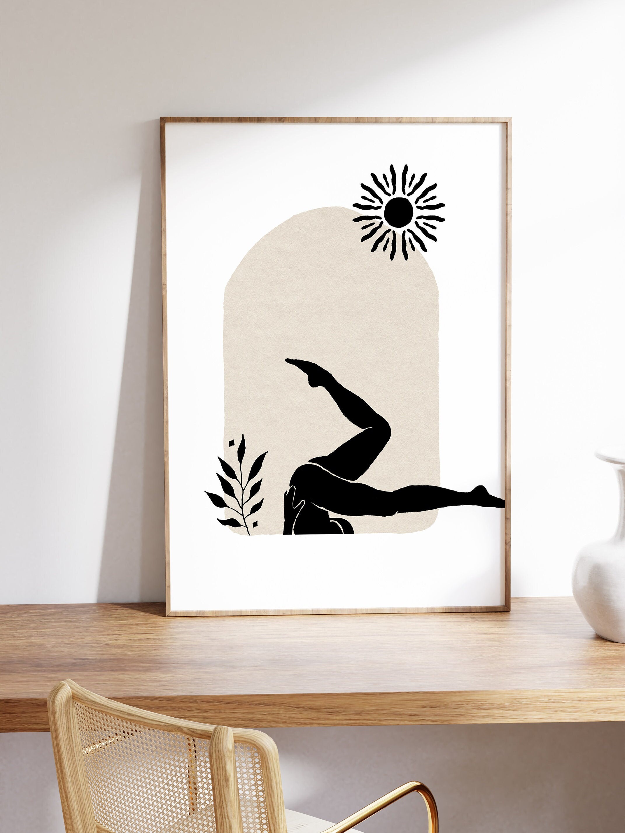 Celestial Goddess Leg Women Art Prints Digital Download Printable Art ...