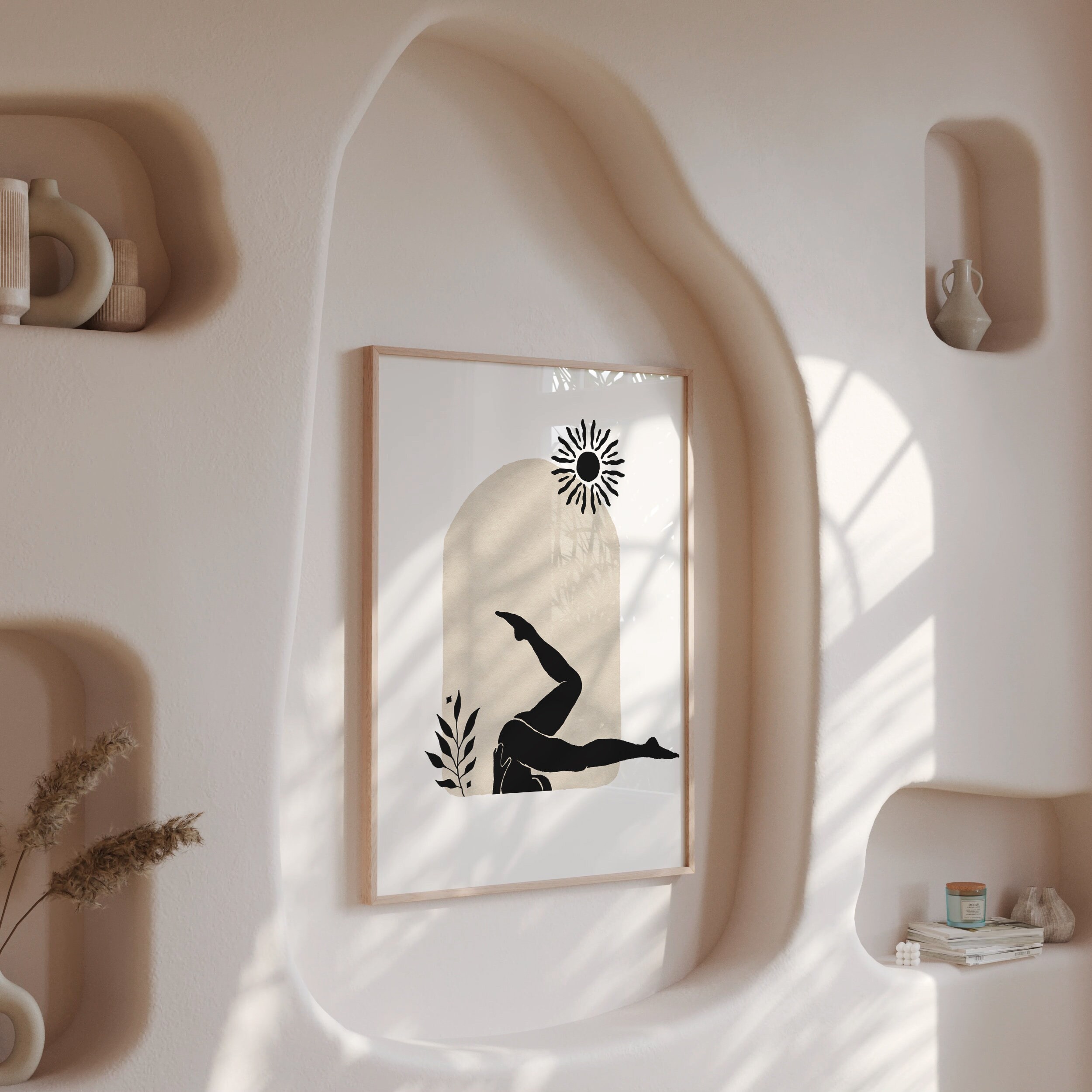 Celestial Goddess Leg Women Art Prints Digital Download Printable Art ...