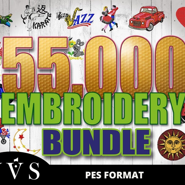 Pes Embroidery Designs - Etsy