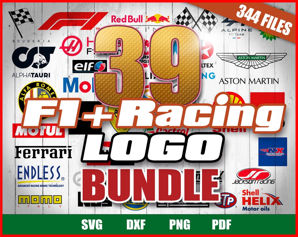 Formel 1 SVG, Racing Logo svg, Lub Logo svg, Auto Logo SVG Bundle, Auto ...