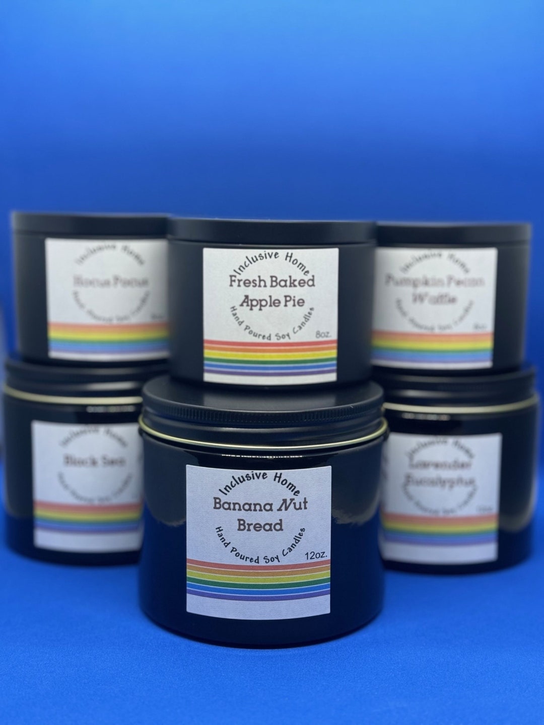 Hand Poured Soy Candles, Pride Edition - Etsy
