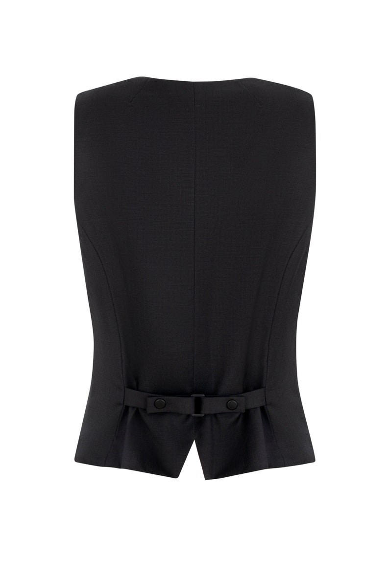 Low Cut Vest for Women, Wool Custom Vest, Sleeveless Vest, Ipantsstore ...