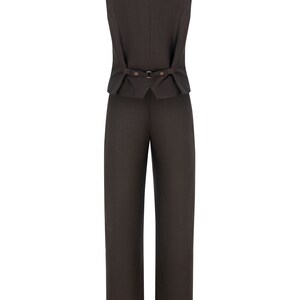 Low Cut Vest for Women, Wool Custom Vest, Sleeveless Vest, Ipantsstore ...